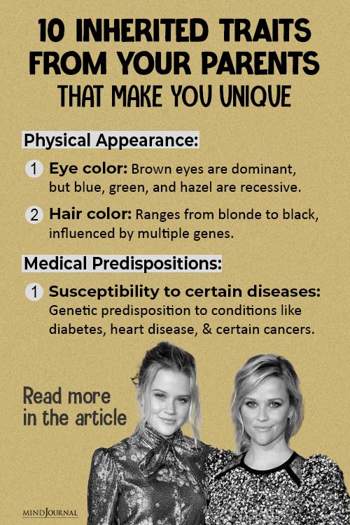 10 Interesting Inherited Traits That Come From Parents