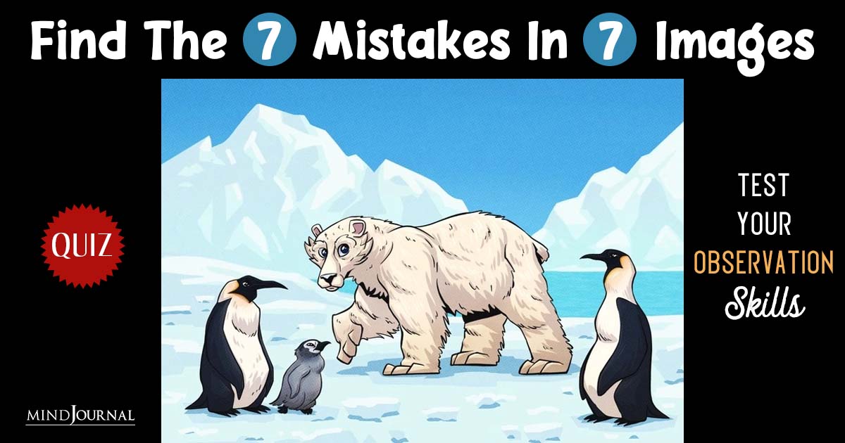 Finding The Mistake Quiz: 6 Pictures To Test Your Observation Skills
